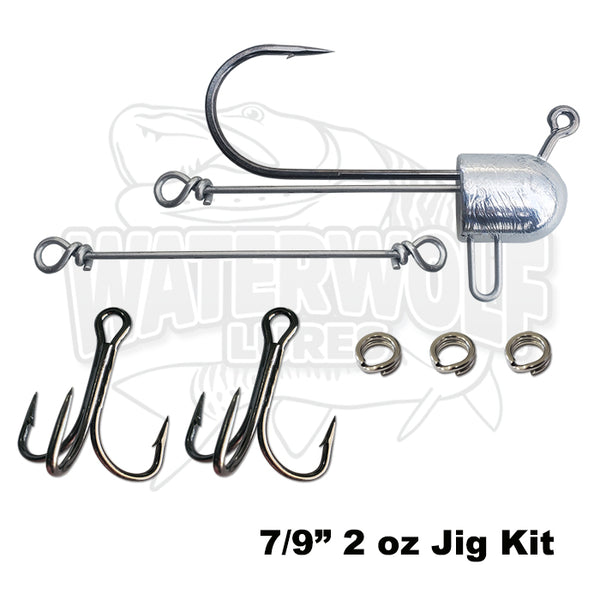 Jig Heads / Casting Rigs - 7" and 9" Gator Tubes