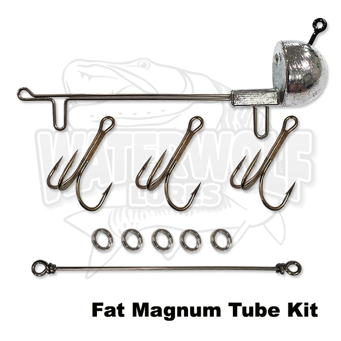 Jig Heads - 10", 12" & 15" Fat Magnum Tubes